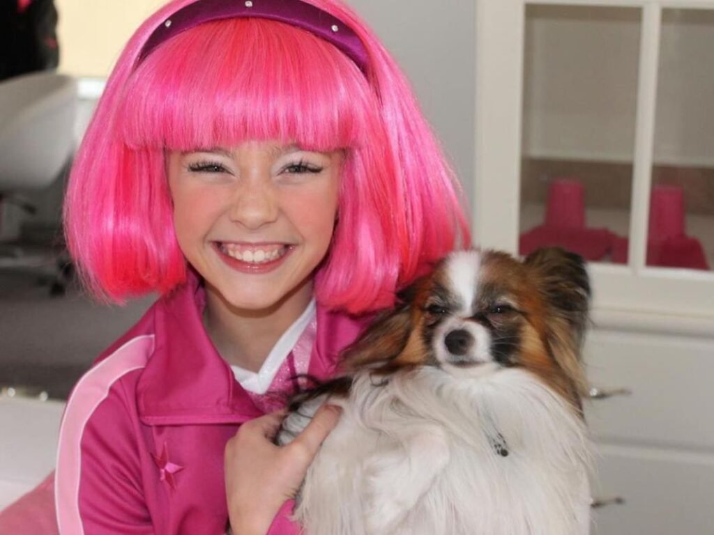 Chloe Lang relembra momentos inesquecíveis das gravações de “Lazy Town ...
